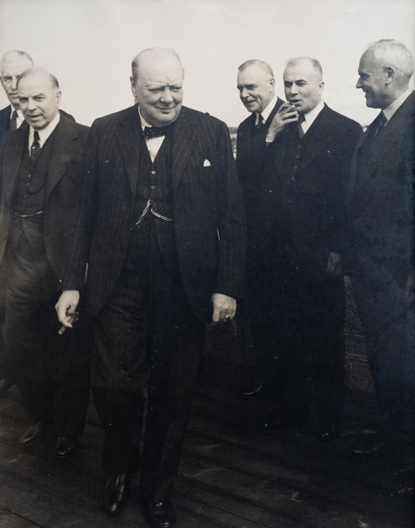 Sir Winston Churchill | Group of Three Press Photographs (1953) | MutualArt