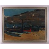 Flip Hamers | Dghaisa's op het strand - Malta | MutualArt