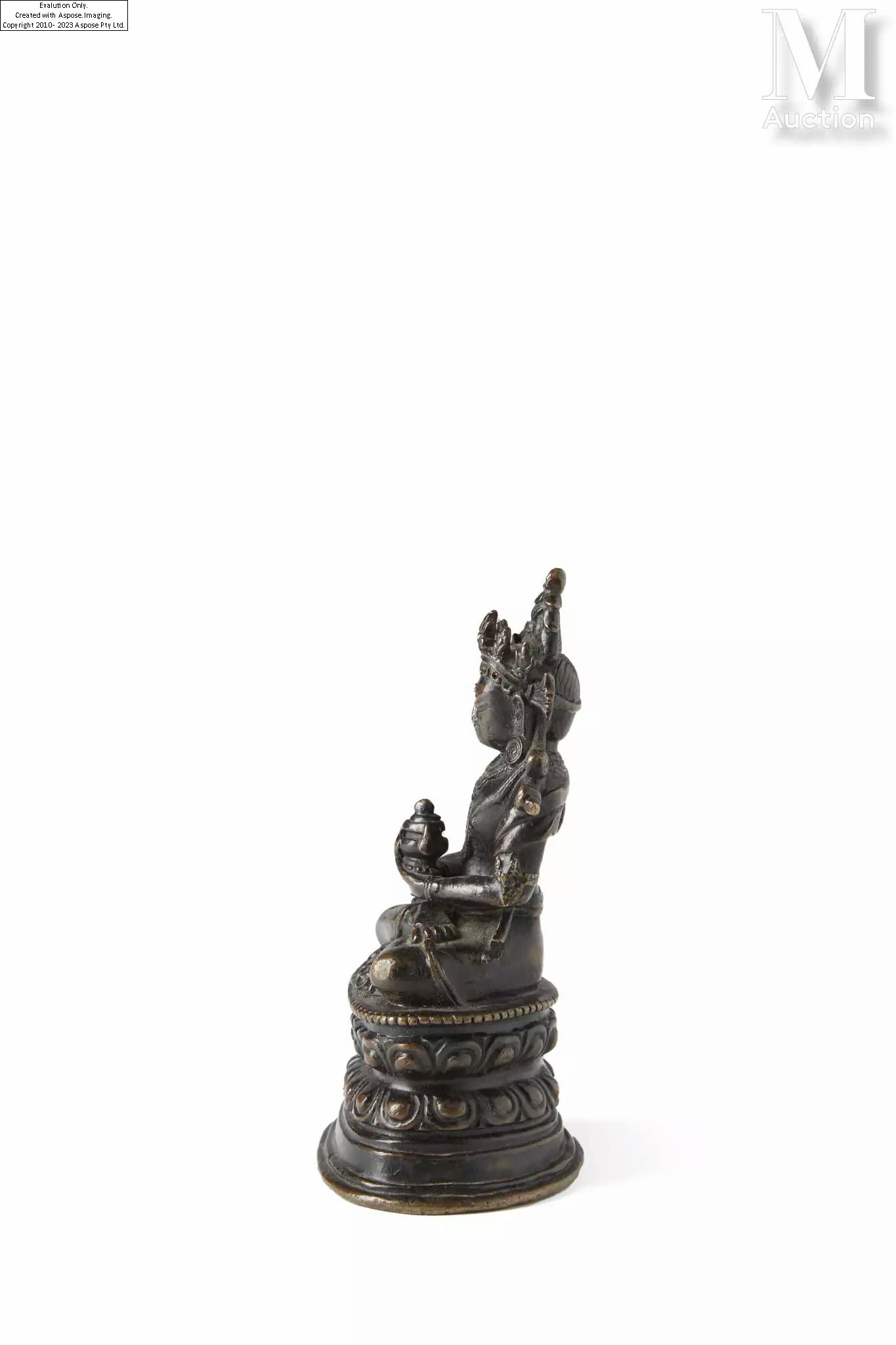 Chinese School, 19th Century | Statuette en bronze | MutualArt