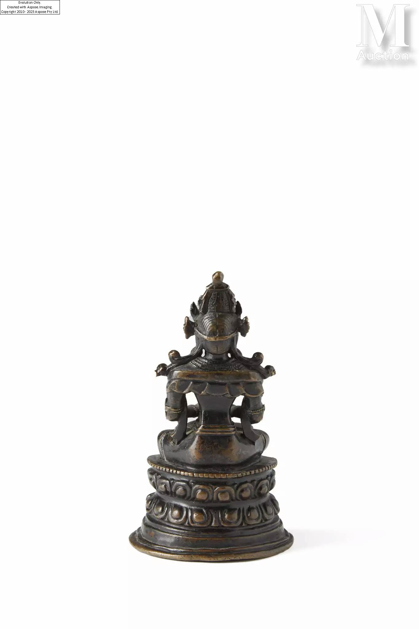 Chinese School, 19th Century | Statuette en bronze | MutualArt