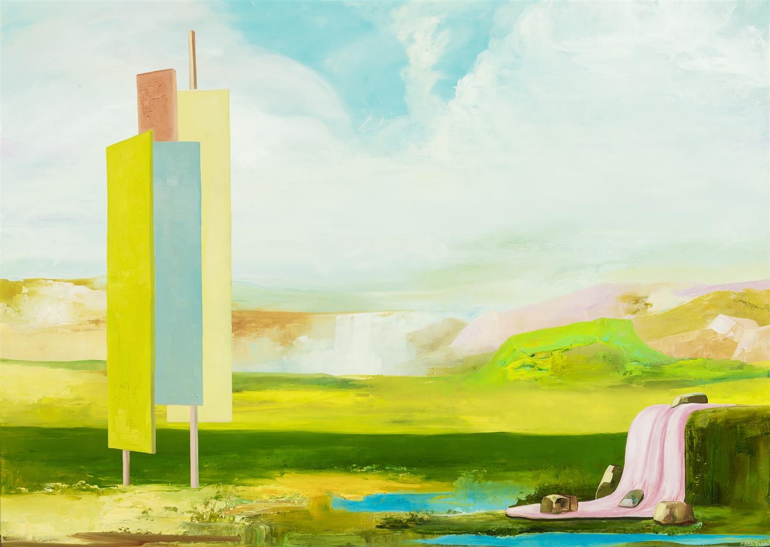 Thomas Frontini | Monumental Still Life at the Pink Falls (2018 ...