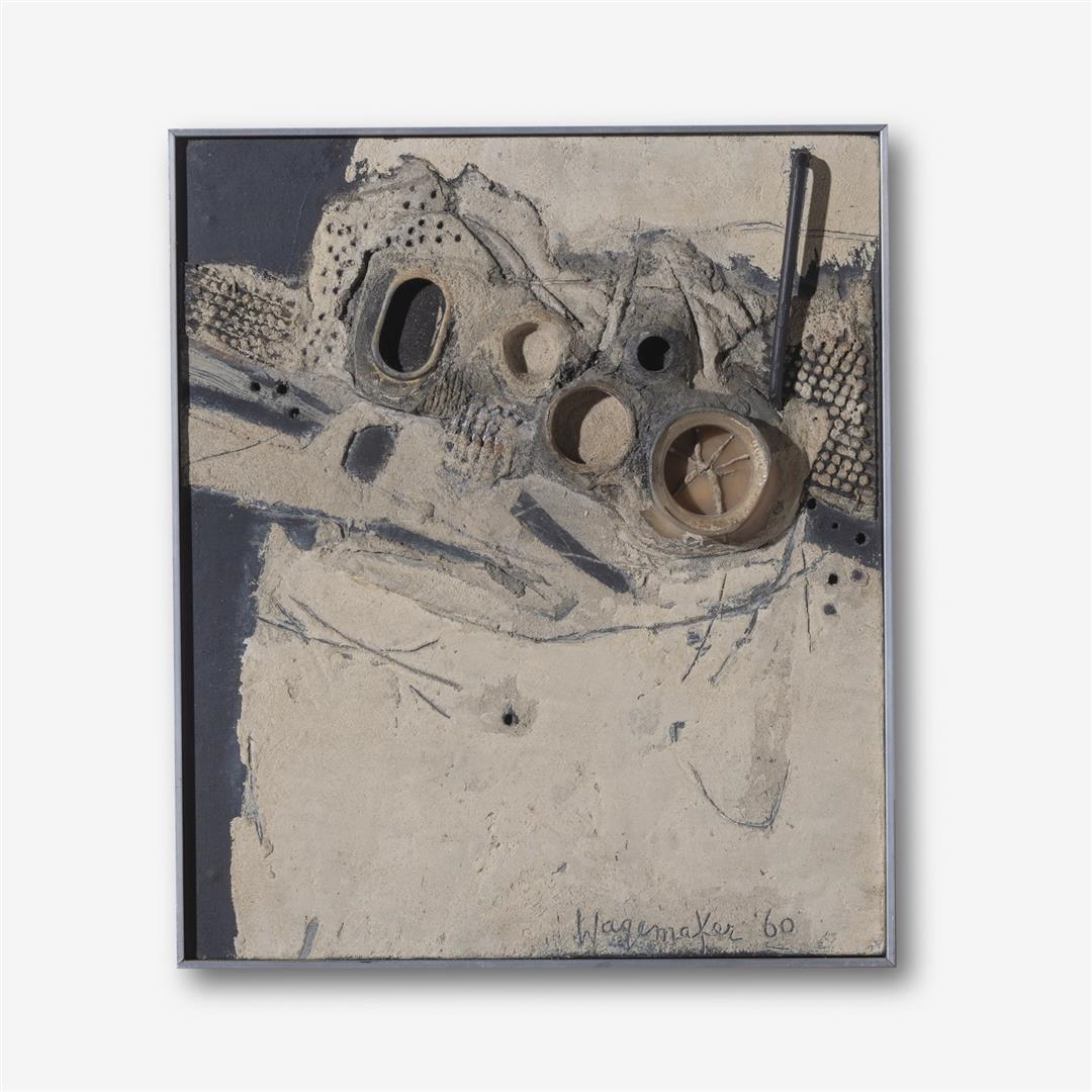 Jaap Wagemaker | Ambre et Blanc (1960) | MutualArt