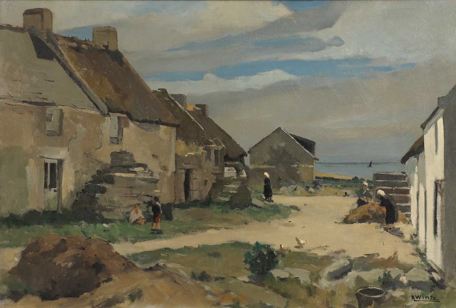 Raymond Wintz | Maisons Bretagne a Bigouden (1884) | MutualArt