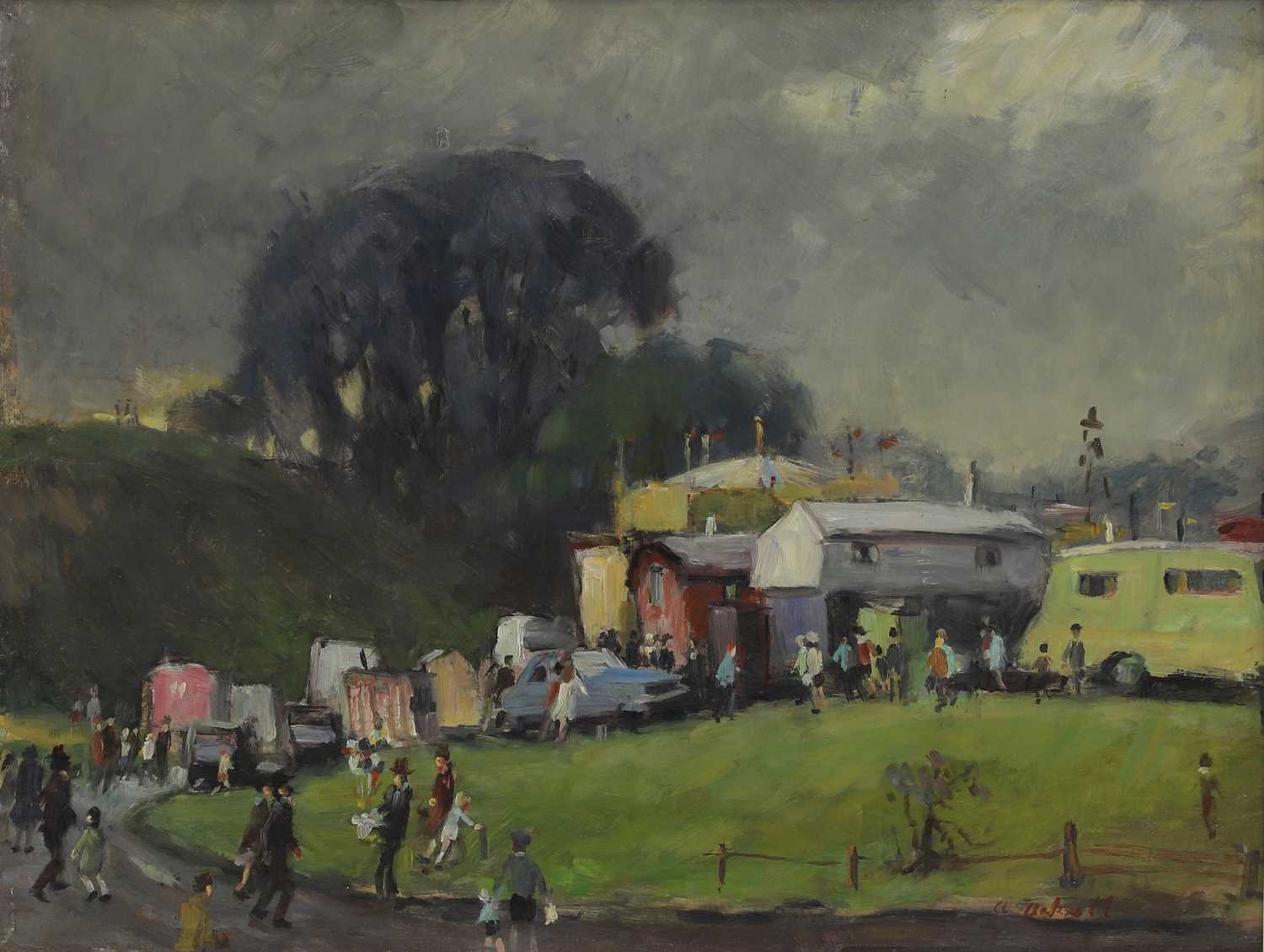 Alfred Ackrill | Daisy Nook fair (1907) | MutualArt