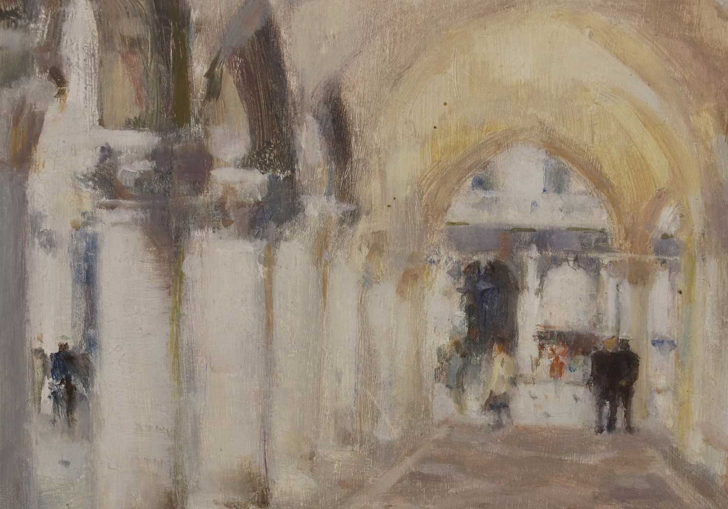 Jonathan Trowell | Through the Colonnade, Doge's Palace (1938) | MutualArt