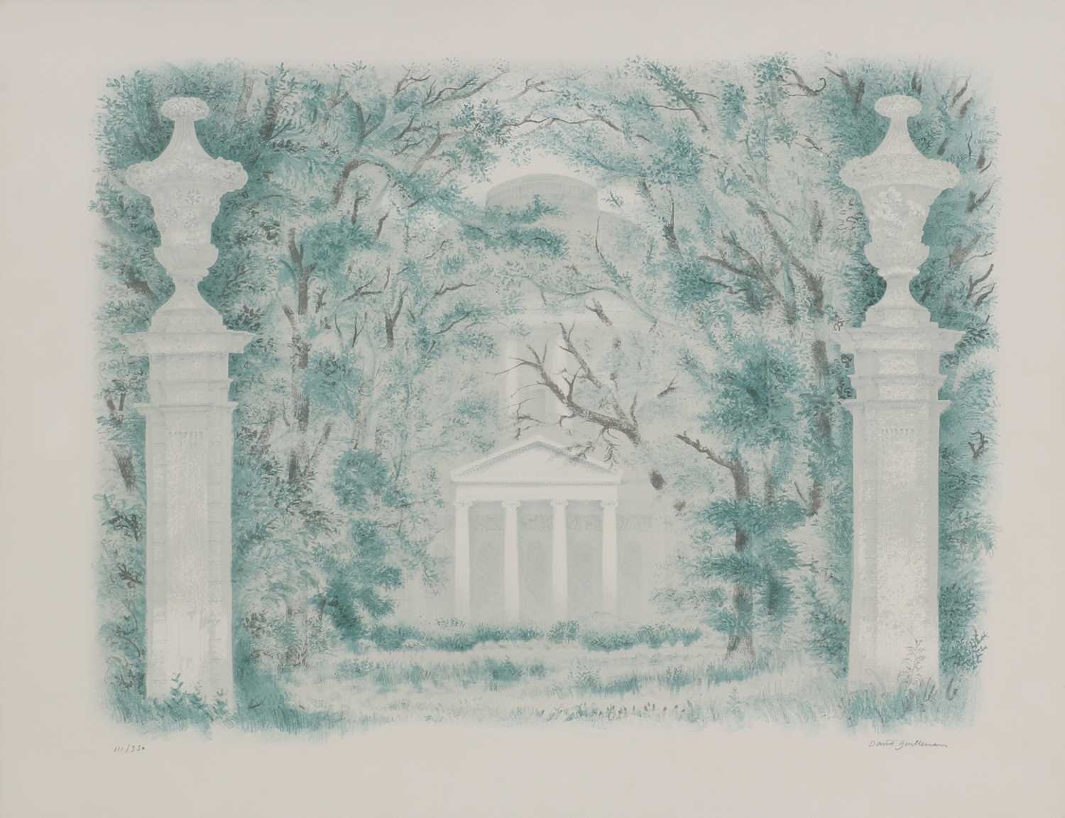 David Gentleman | The Garden Gate at Ickworth | MutualArt