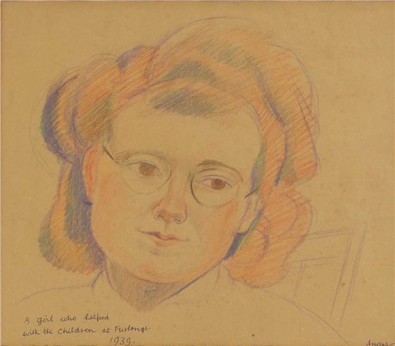 Peggy Angus | A Girl who Helped with the Children at Furlongs (1939 ...