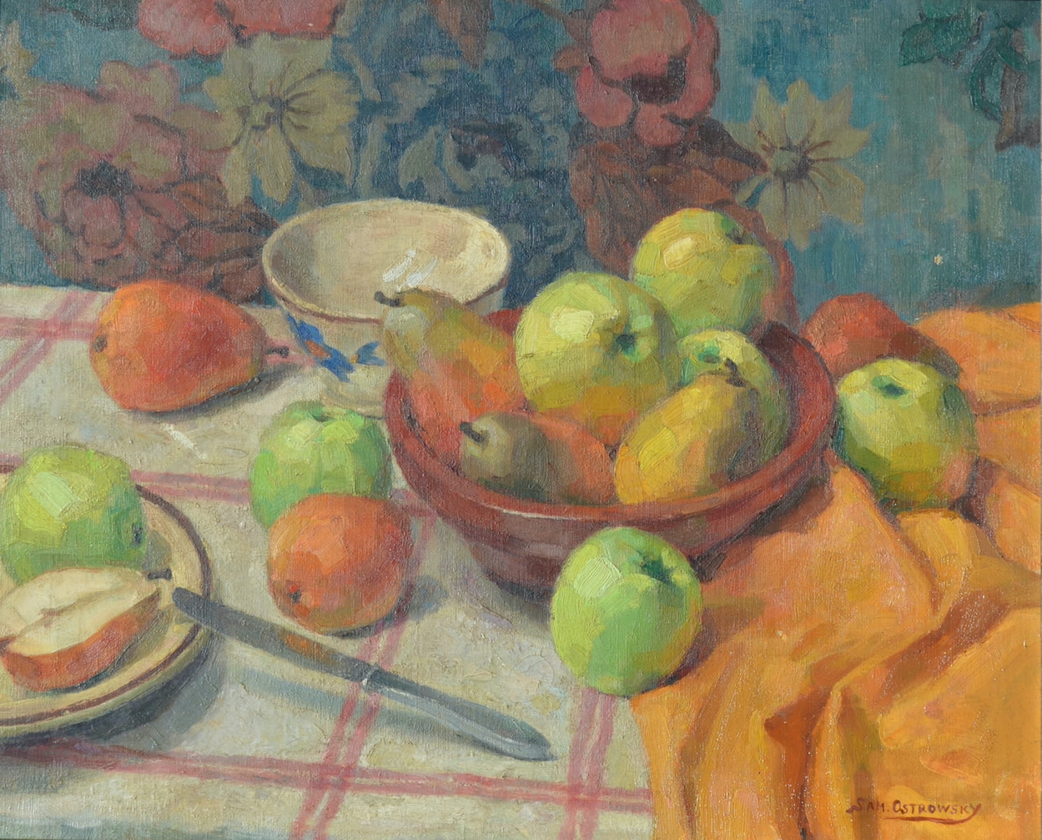 Sam Ostrowsky | Still-life with fruits | MutualArt