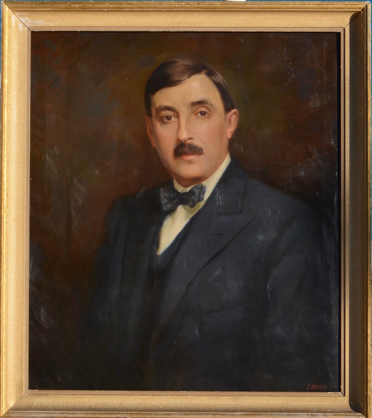 Samuel Mirsky | Portrait of Paul Ferdinand Schilder (1930s) | MutualArt