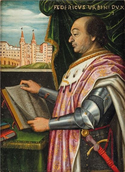 Pedro Berruguete | Portrait du duc de Montefeltro | MutualArt