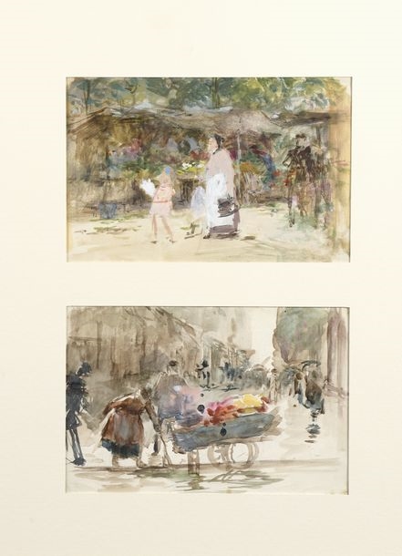 Victor-Gabriel Gilbert | The Bouquet | MutualArt