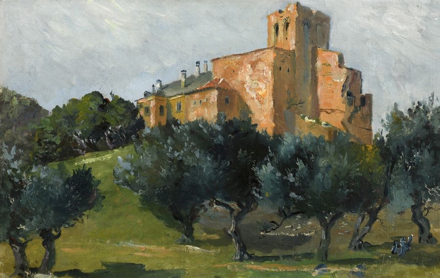 Théodore Charles Balké | Théodore Charles BALKÉ (1875-1951) Ruined ...