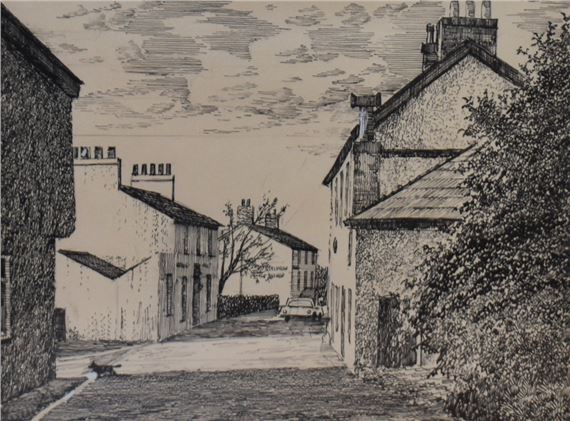 Alfred Wainwright | Alfred Wainwright (1907-1991), pen and ink, 'Main ...