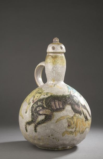 Guido Gambone | Guido GAMBONE (1909-1969) The donkey and the dogs LARGE ...