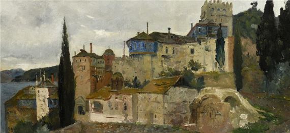 Théodore Charles Balké | Théodore Charles BALKÉ (1875-1951) Monastery ...