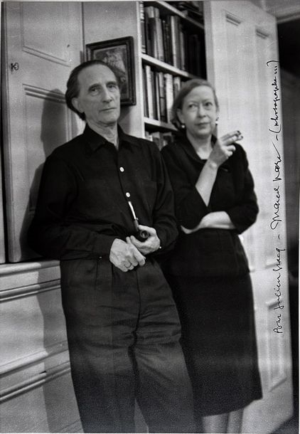 Jean Marie Marcel | Marcel Duchamp and his wife Alexina | MutualArt