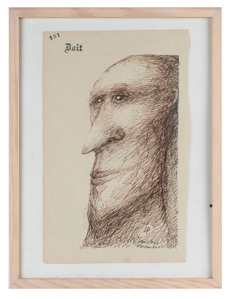 Louis Pons | Portrait pourquoi Dessin signé en bas à droite et daté ...