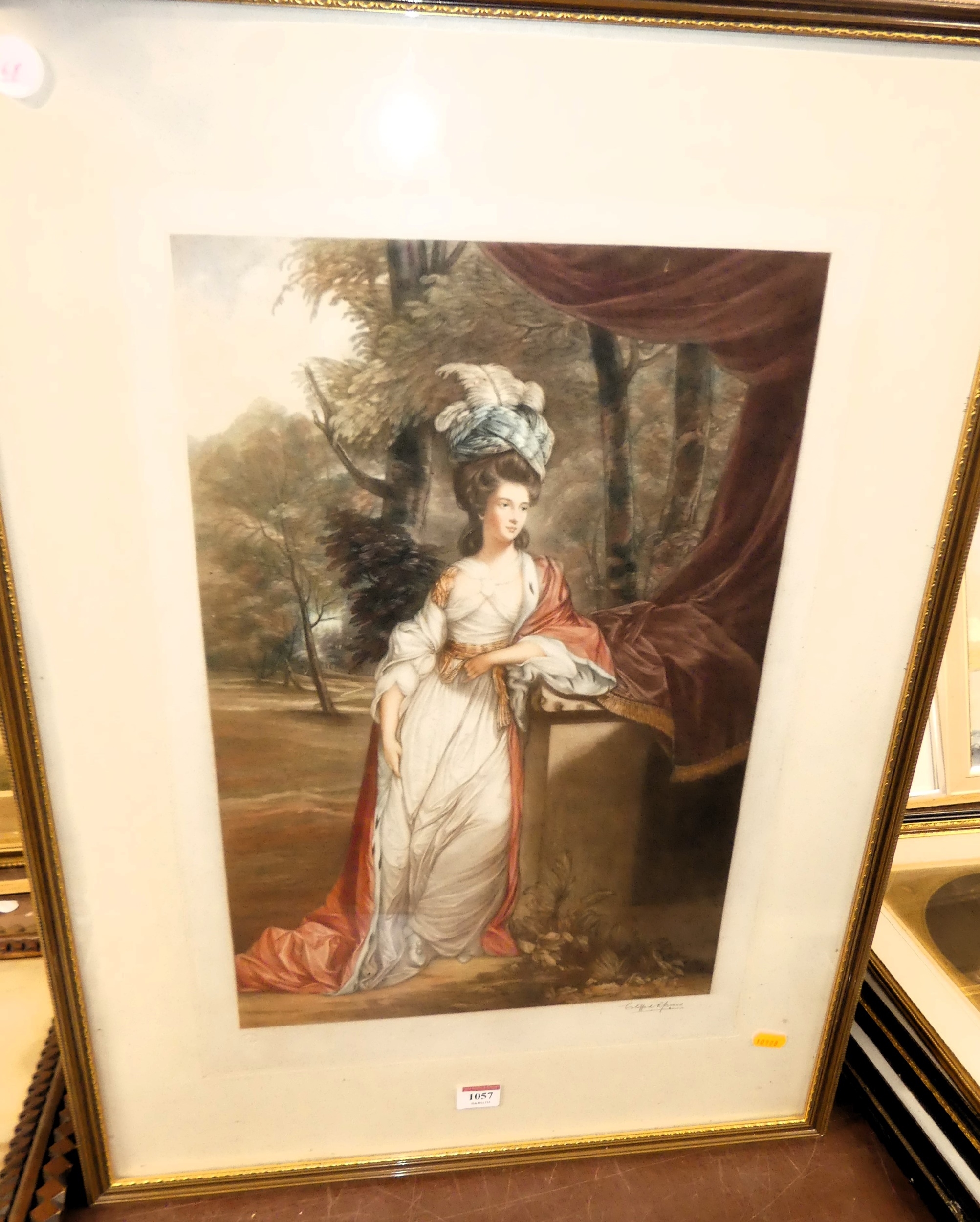 Clifford R. James | full-length portrait of a society lady | MutualArt