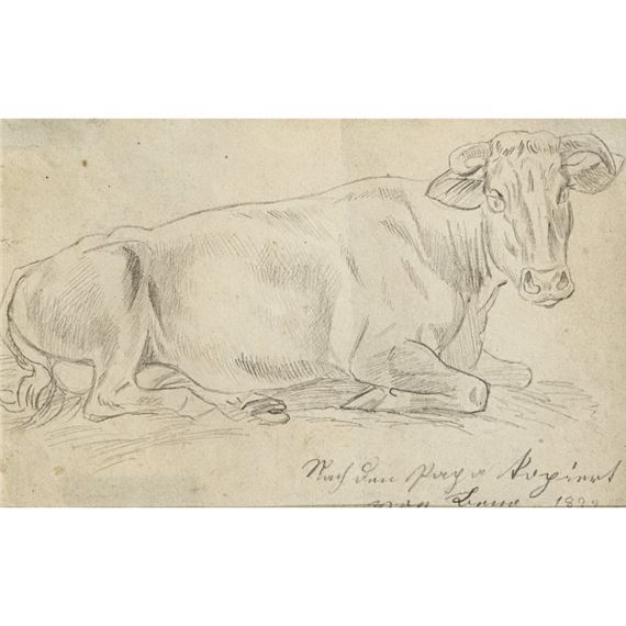Benno Adam | Drei Kuhdarstellungen (1892) | MutualArt