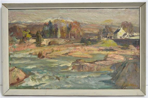 Thomas William Pattison | River and Rocks, and The Ebb and Flow of a ...