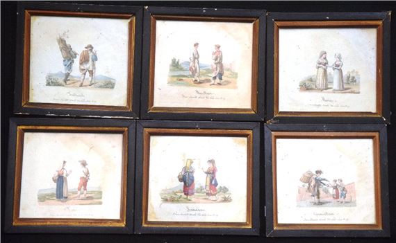 Salvatore Busuttil | Costumes of the Regions of Italy (1826) | MutualArt