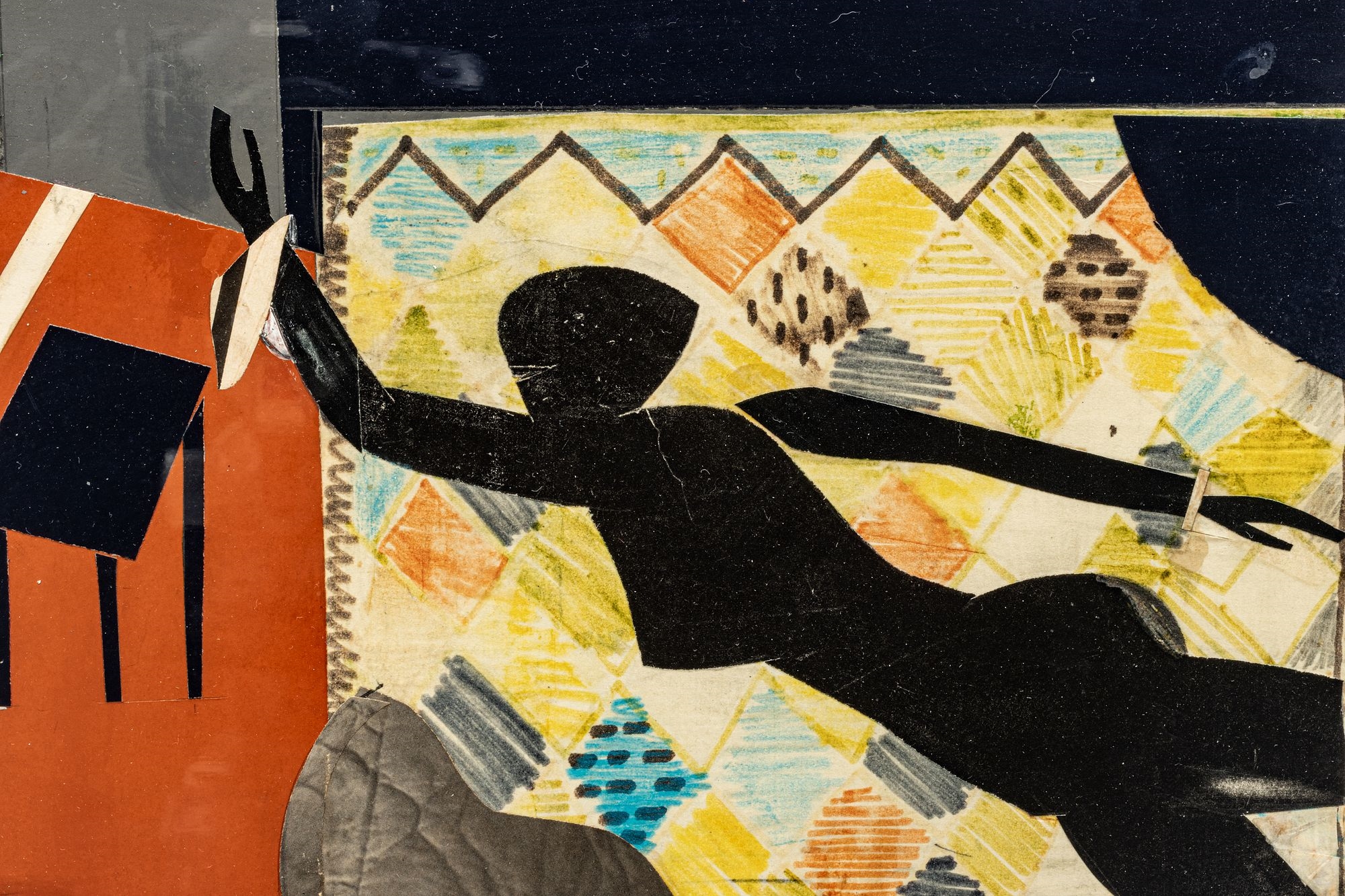 Romare Bearden | Inscriptions at the City of Brass (1972) | MutualArt