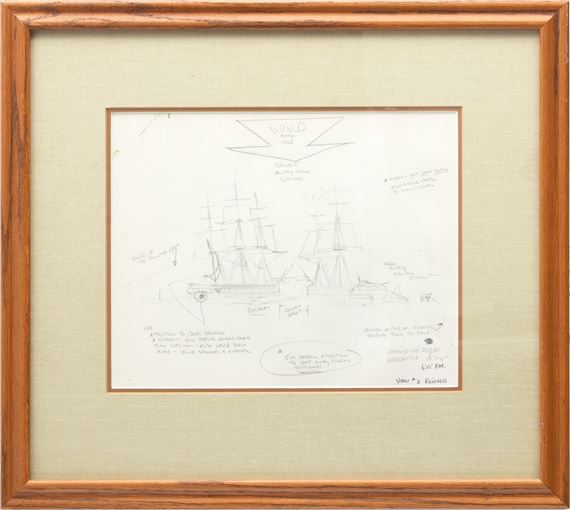 Jim Clary | Jim Clary (American, 1939-2018) Artist's Pencil Work Sketch ...