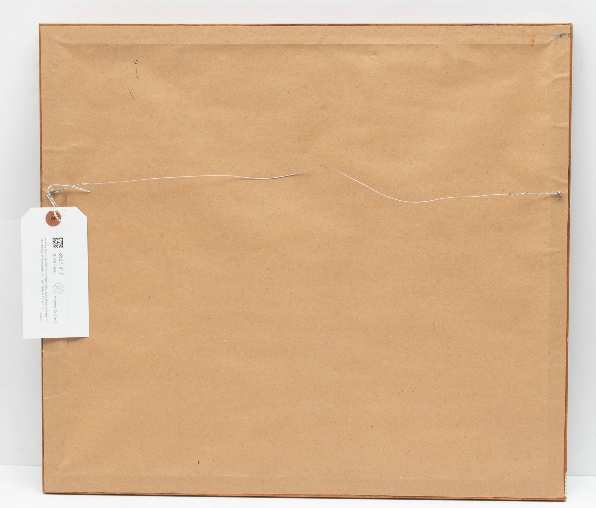 Jim Clary | Jim Clary (American, 1939-2018) Artist's Pencil Work Sketch ...