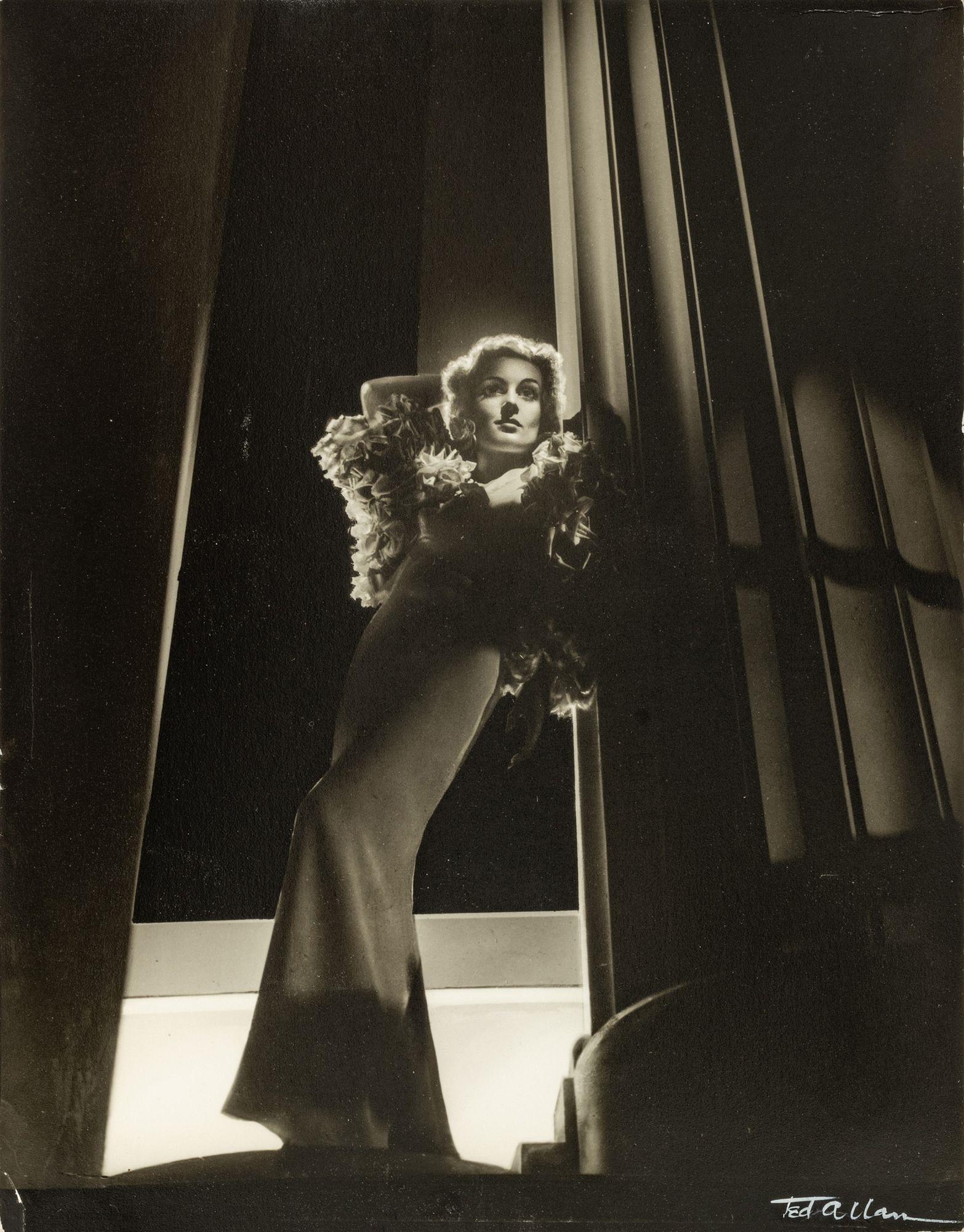 Ted Allan | 5 WORKS; JEAN HARLOW; ARTIST IN HIS STUDIO WITH PHOTOGRAPH ...
