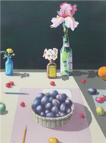 Paul Wonner | Still Life with Plums | MutualArt