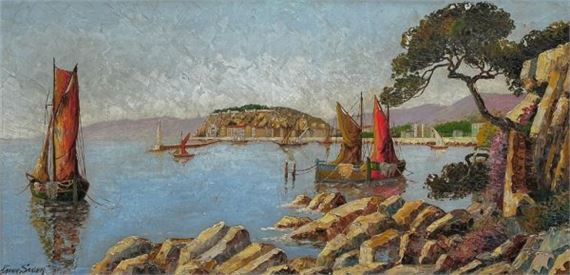 Xavier Sager | Le port de Nice | MutualArt