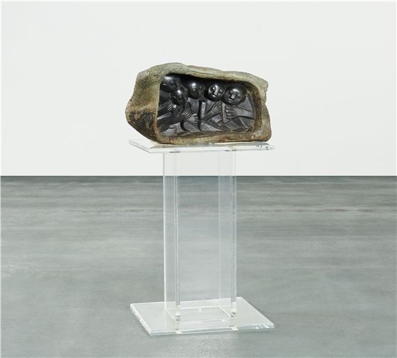 Mukomberanwa Nicholas | Children Hiding in a Cave. (1980) | Compare ...