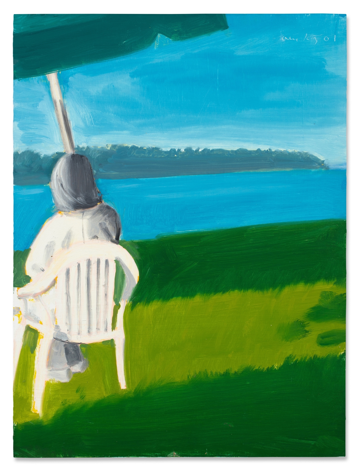 Alex Katz | Beach Scene #2 (2001) | MutualArt