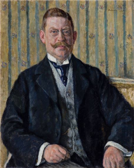 Józef Pankiewicz | PORTRET MĘSKI (1912) | MutualArt