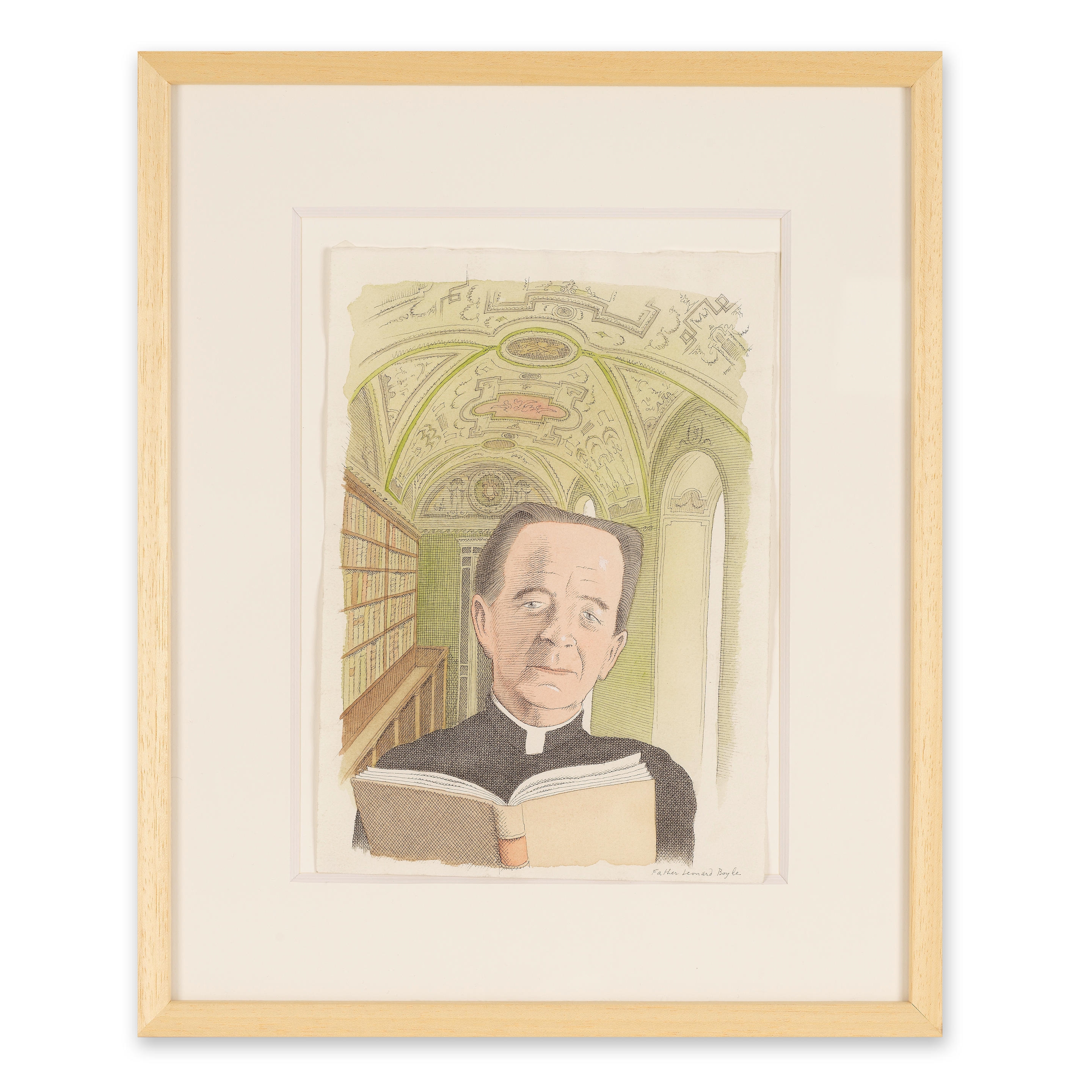 Pierre Le-Tan | Father Leonard Boyle | MutualArt