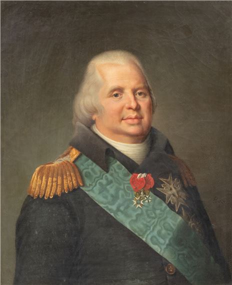 Joseph Boze | Portrait du roi Louis XVIII | MutualArt