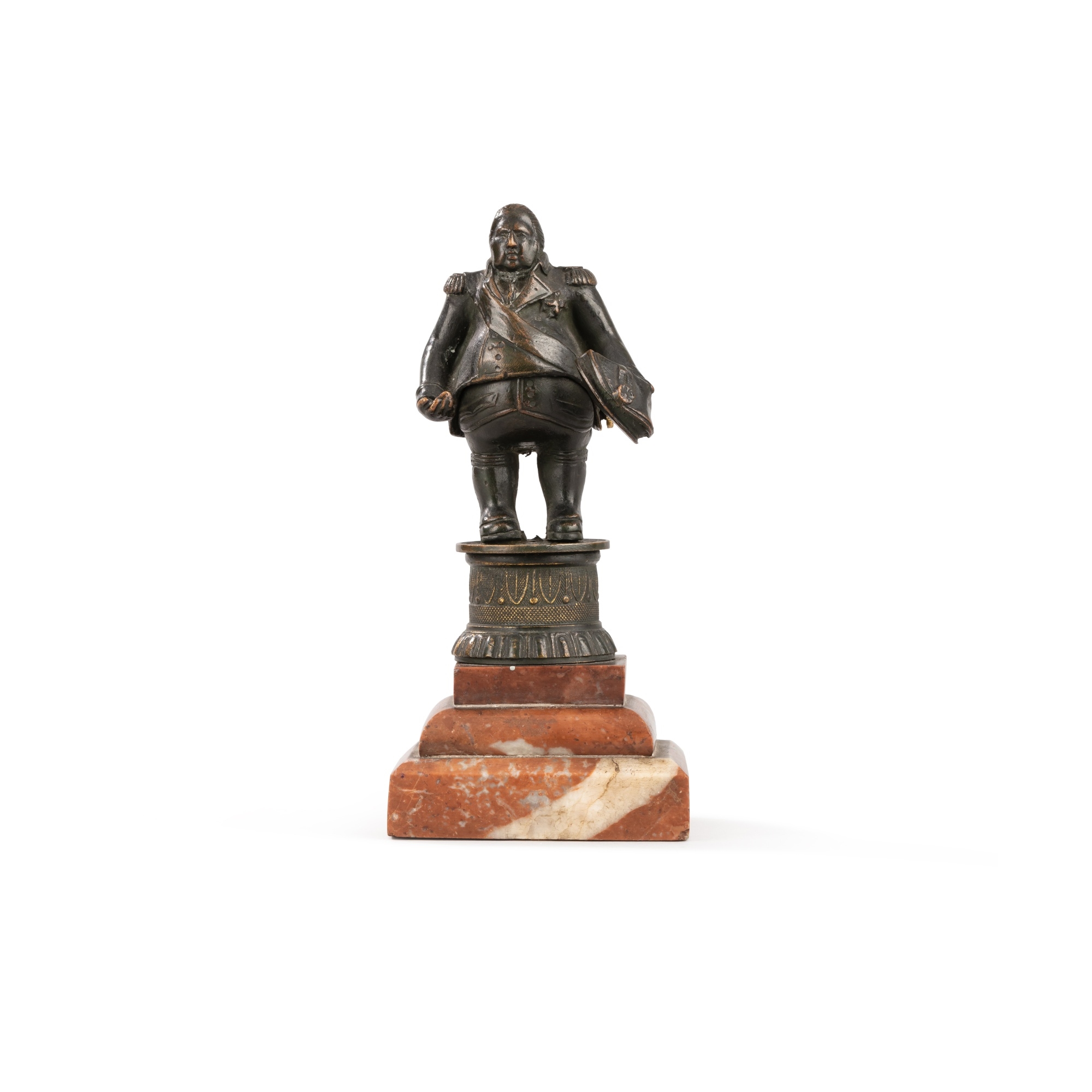 French School, 19th Century | Seditious statuette of Louis XVIII (19th ...