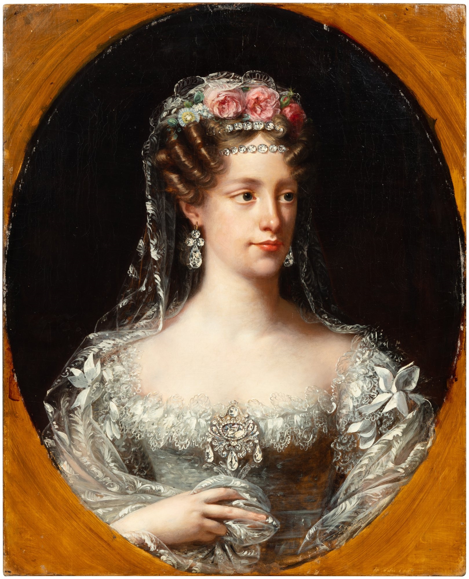 Robert-Jacques-Francois Lefèvre | Portrait de la duchesse de Berry ...