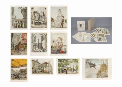 Leonard Tsuguharu Foujita | LA RIVIÈRE ENCHANTÉE (illustration book ...