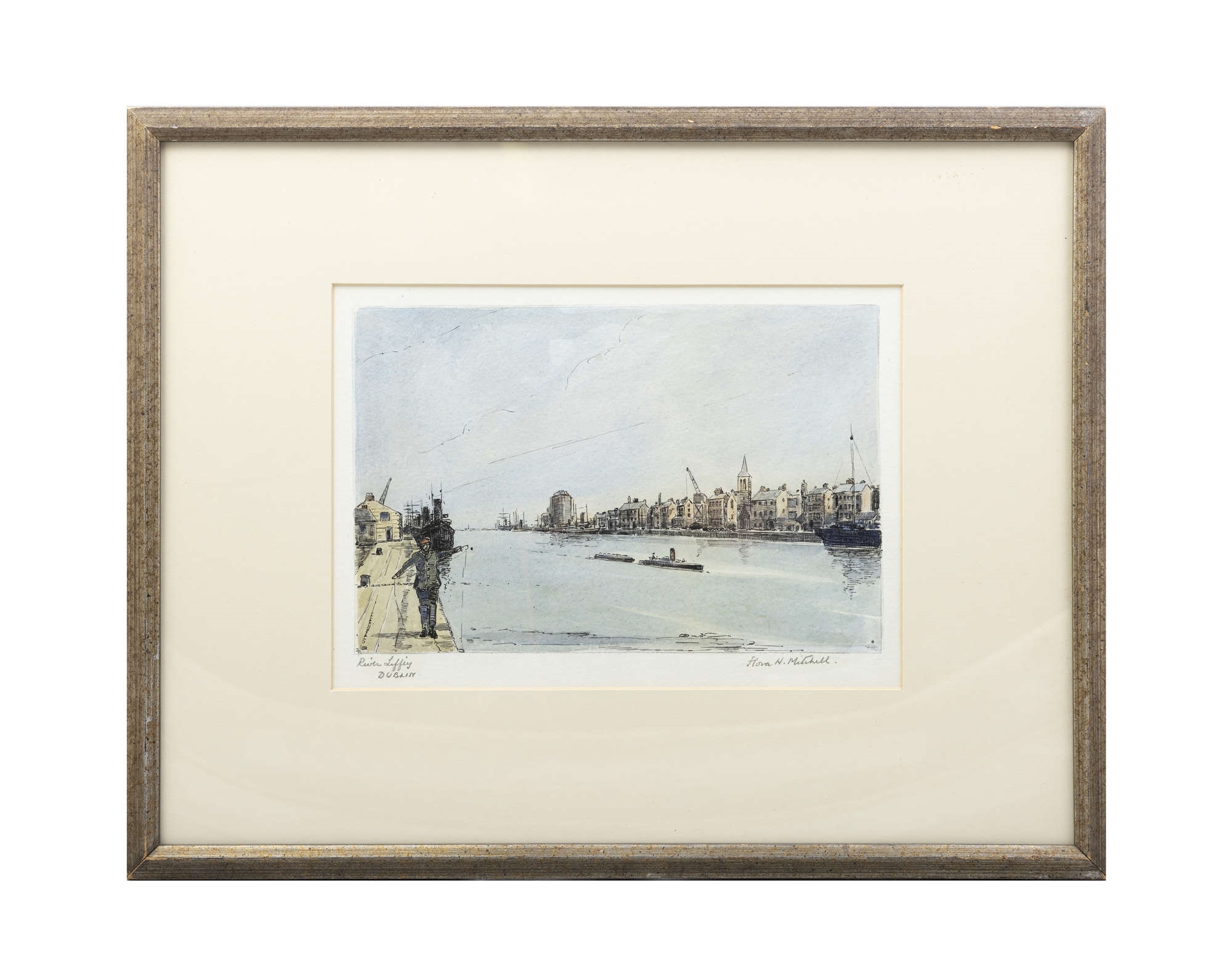 Flora H. Mitchell | River Liffey, Dublin | MutualArt