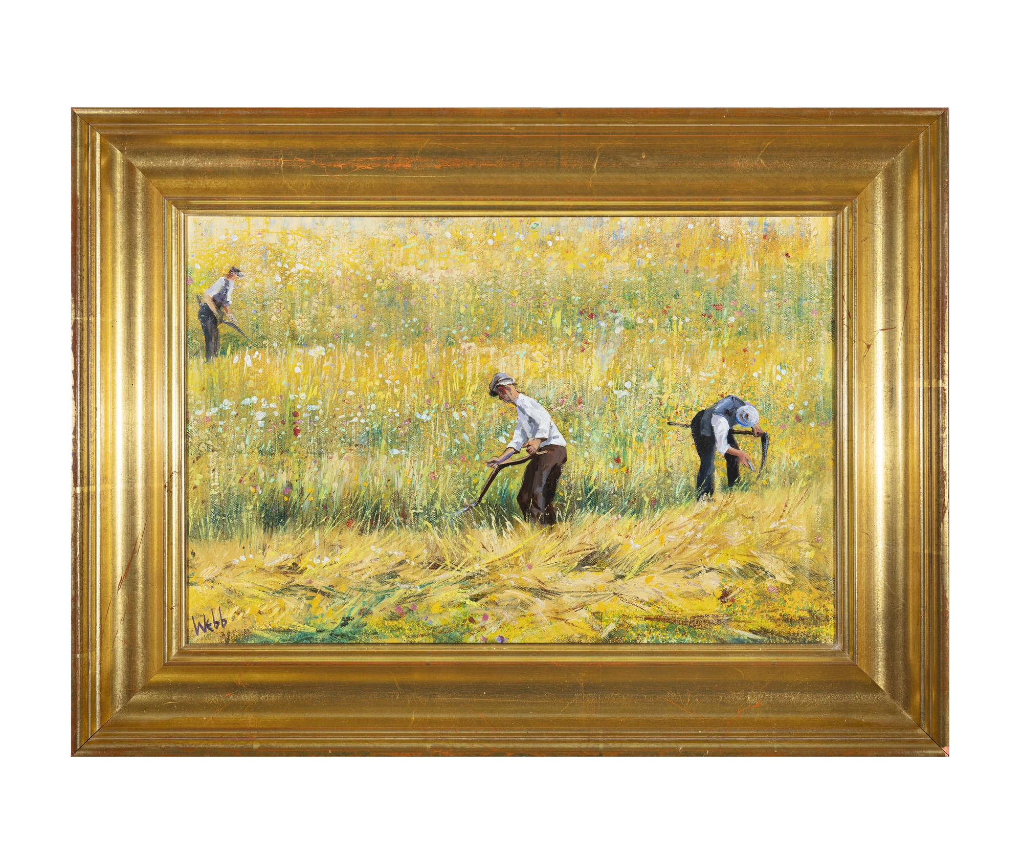 Kenneth Webb | Working the Fields | MutualArt