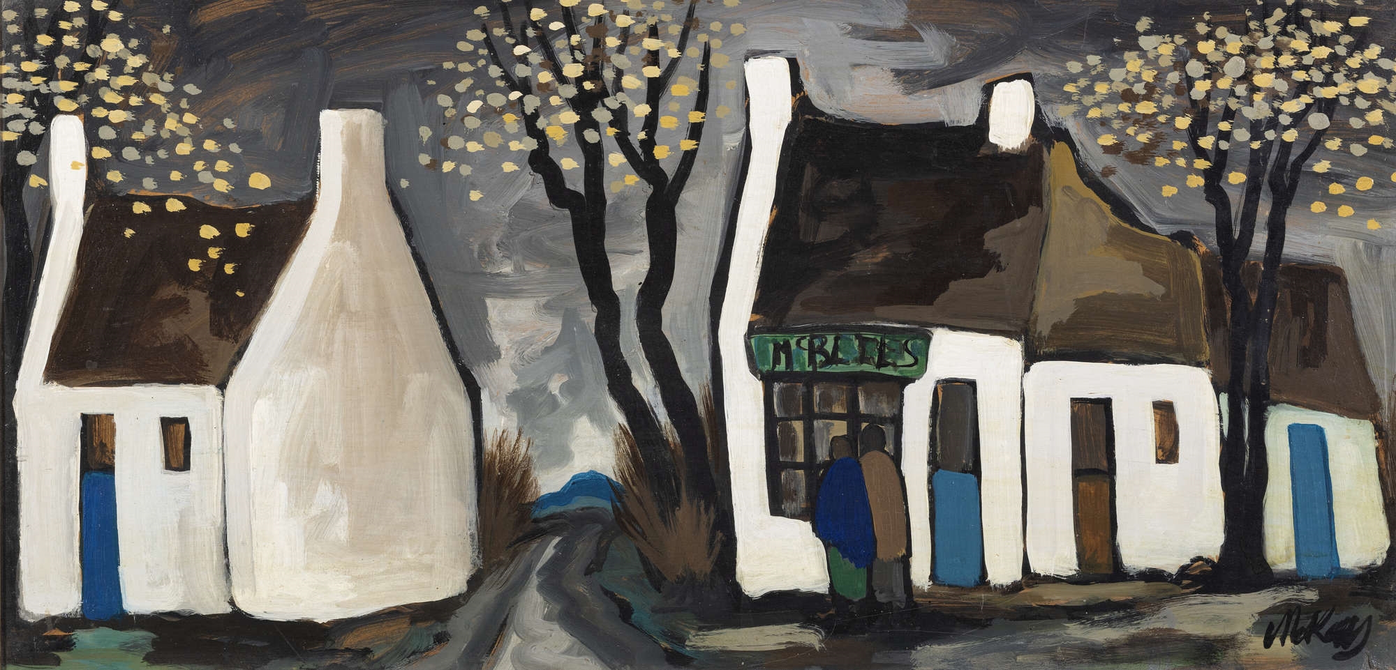 Markey Robinson | Figures and Cottages | MutualArt