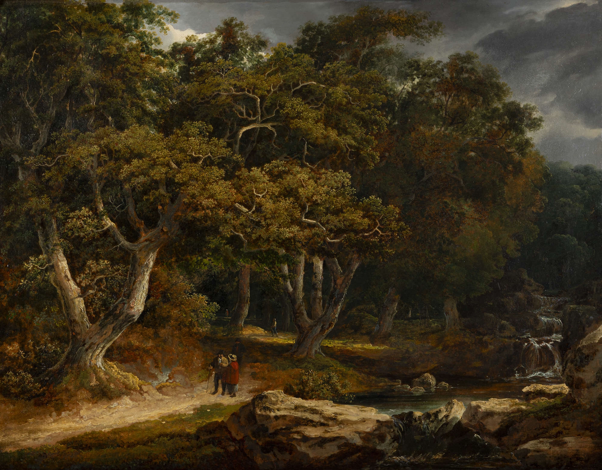 James Arthur O'Connor | A MOONLIT LANDSCAPE | MutualArt