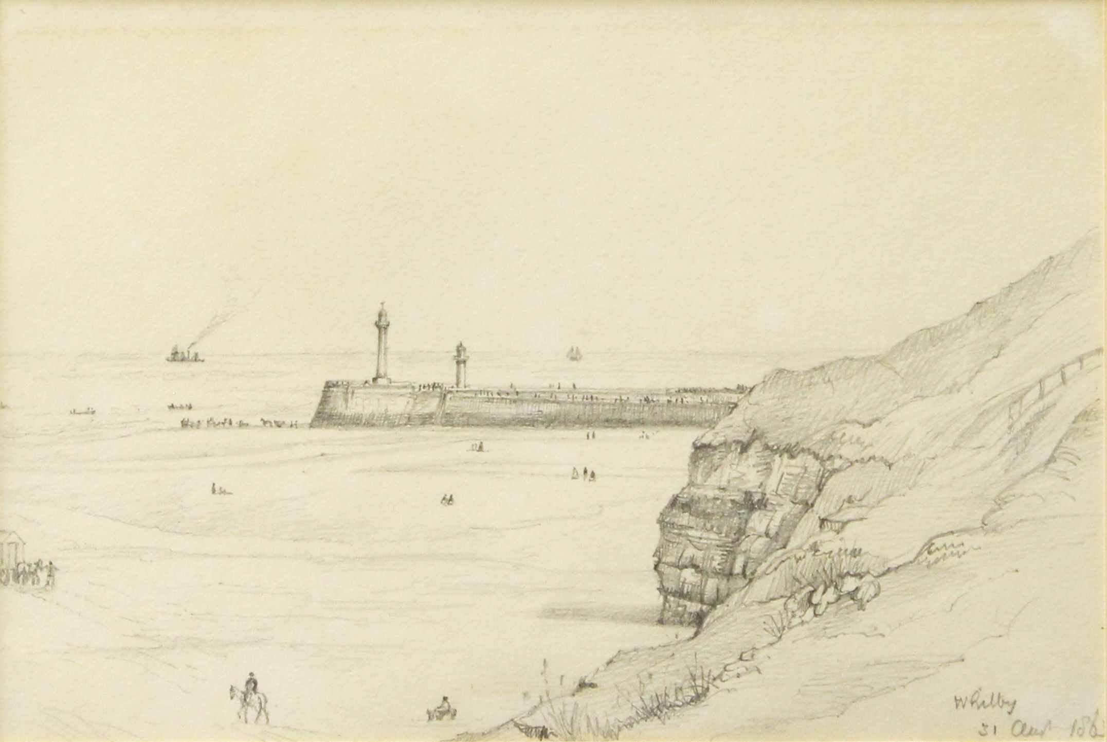 D. Watts | Steam ship and sailing ships | MutualArt