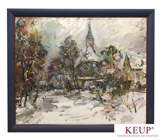 Hermann Eller | Winter in Schwarzach (1995) | MutualArt