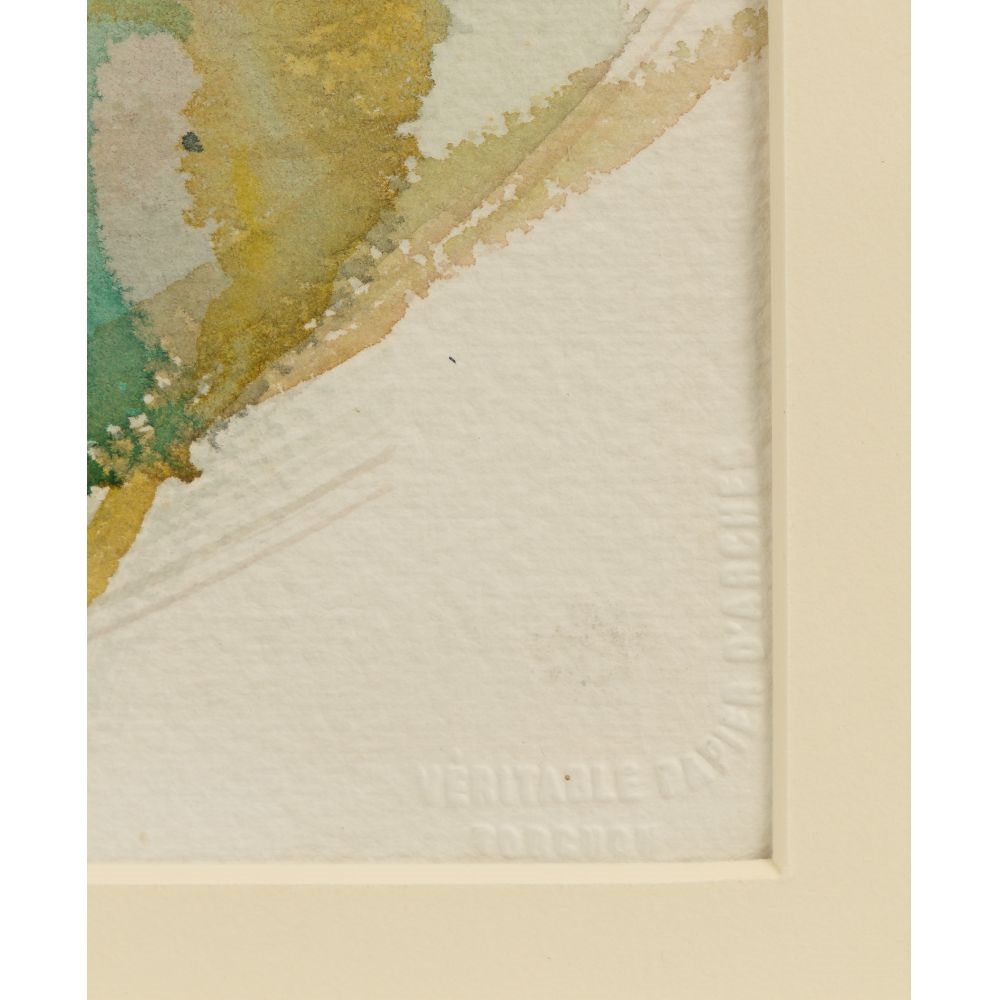 Harold Zisla | A colorful abstract composition; a floral still life ...