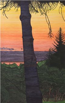 Art Hansen | ''Sunset'' (1996) | MutualArt