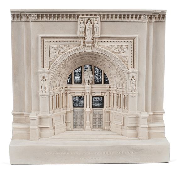 Timothy Richards | MODEL OF THE VICTORIA & ALBERT MUSEUM ENTRANCE ...