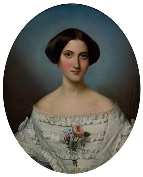 Adèle Kindt | Portrait of a girl, | MutualArt