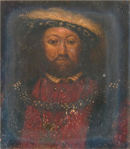 British School, 17th Century | Portrait of a lady of the Derham family ...